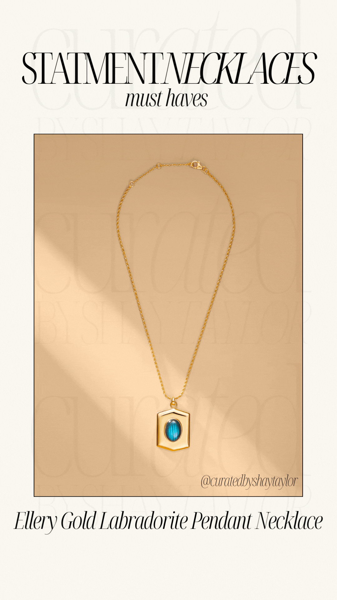 Must Have Statement Necklaces – By Shay Taylor